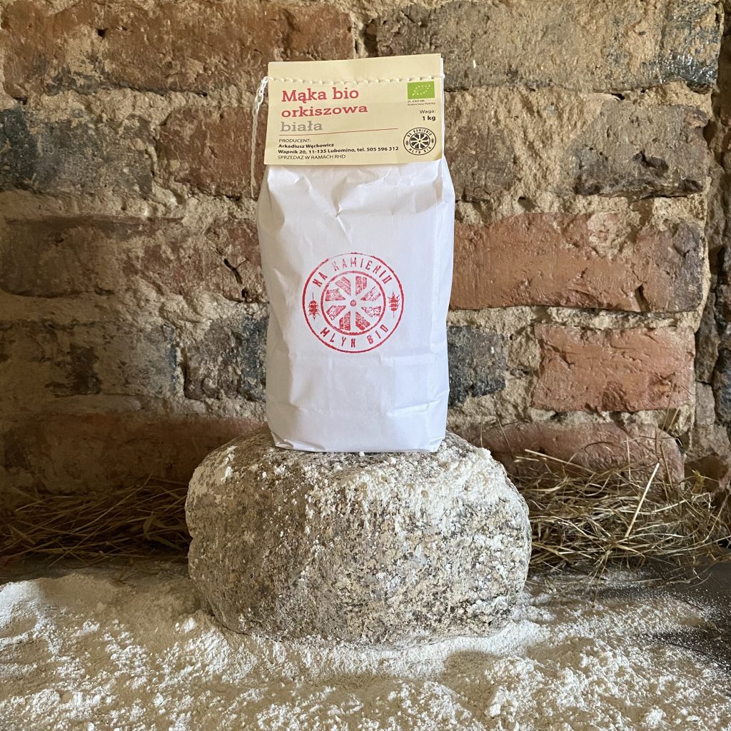 Mąka orkiszowa biała bio 1kg - Warmiński Koszyk